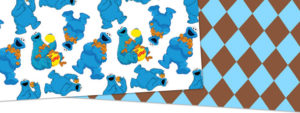Free Printable Cookie Monster Theme Paper
