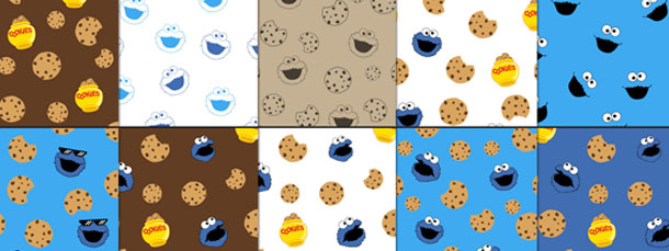 Cookie Monster Theme Paper 3