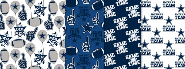 Free Dallas Cowboys-Inspired Papers