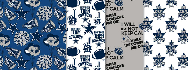 Free Dallas Cowboys-Inspired Printable Papers