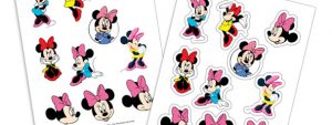 DIY Minnie Mouse Stickers