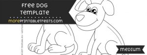 Dog Template – Medium