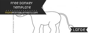 Donkey Template – Large