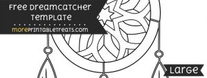 Dreamcatcher Template – Large