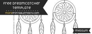 Dreamcatcher Template – Medium