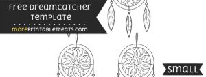 Dreamcatcher Template – Small
