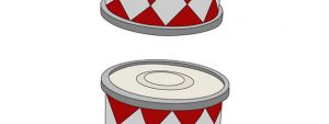 Drum Cut Out – Medium