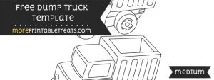Dump Truck Template – Medium