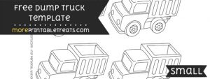 Dump Truck Template – Small