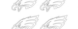 Small Eagles Logo Outline