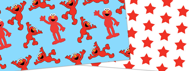Free Printable Elmo Pattern Paper