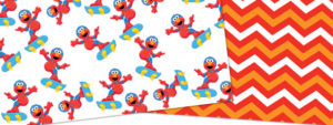 Free Printable Elmo Theme Paper