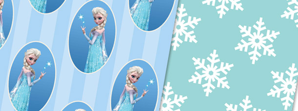 Free Printable Elsa Scrapbook Papers