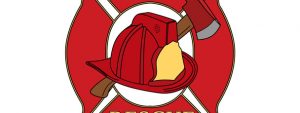 Firefighter Badge Cut Out – Large