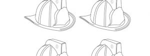 Firefighter Helmet Template – Small