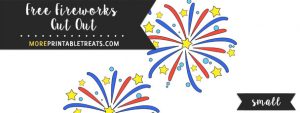 Fireworks Cut Out – Small