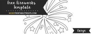 Fireworks Template – Large