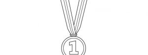 First Place Medal Template – Large