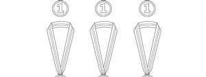 First Place Medal Template – Small