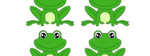 Frog Cut Out – Small
