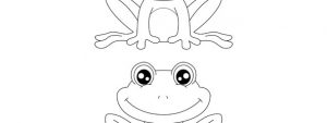 Frog Template – Medium