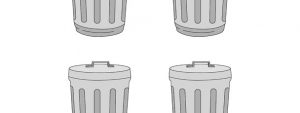 Garbage Can Cut Out – Small