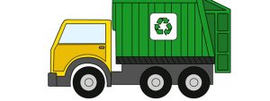 Garbage Truck Cut Out – Large
