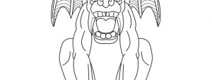 Gargoyle Template – Large