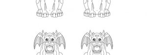 Gargoyle Template – Small