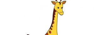 Giraffe Cut Out – Large