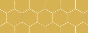 Gold Honeycomb Scrapbook Paper