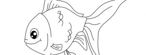 Goldfish Template – Large