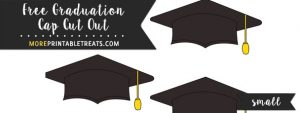 Graduation Cap Cut Out – Small