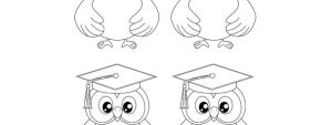 Graduation Owl Template – Small