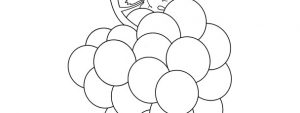 Grapes Template – Large