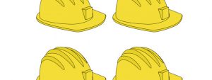 Hard Hat Cut Out – Small