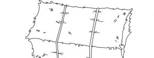Hay Bale Template – Large
