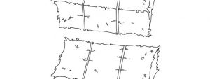 Hay Bale Template – Medium