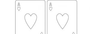 Heart Card Template – Medium