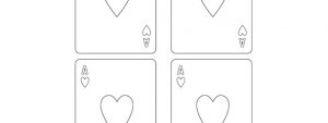 Heart Card Template – Small