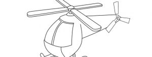 Helicopter Template – Large