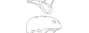 Helmet Template – Medium