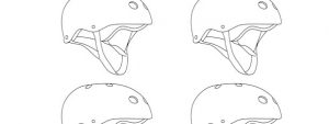 Helmet Template – Small