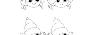 Hermit Crab Template – Small