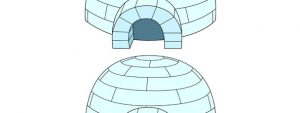Igloo Cut Out – Medium