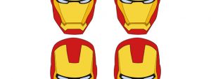 Iron Man Logo Cut Out – Small