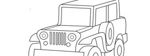 Jeep Template – Large