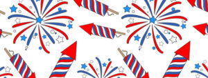 July Fourth Scrapbook Paper
