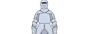 Knights Armor Cut Out – Large