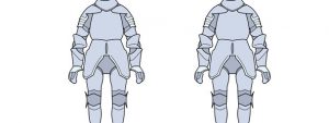 Knights Armor Cut Out – Medium